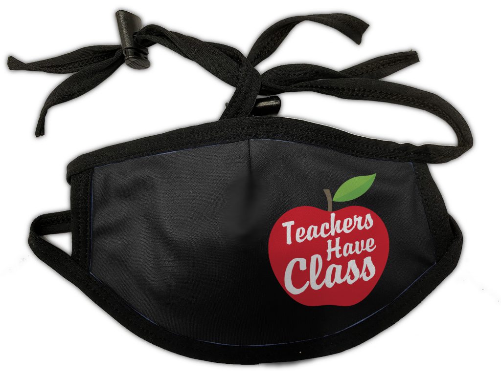 Teacher's I have Class Adjustable Mask | Baltimore Sports Store