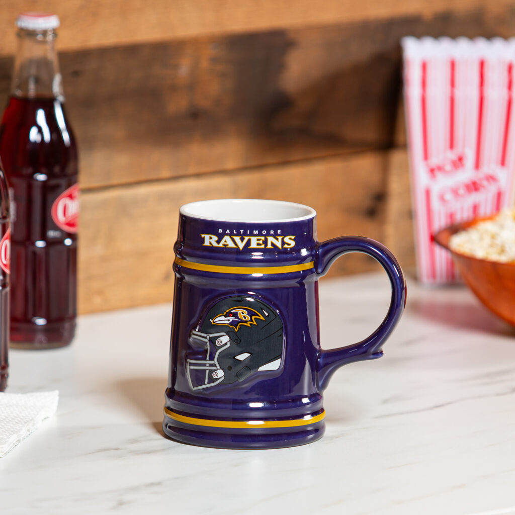 Baltimore Ravens Ceramic Stein | Baltimore Sports Store
